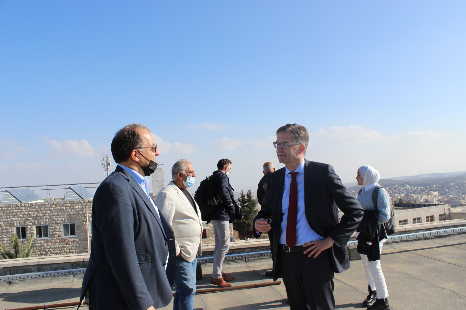 Besuch des Gesandten der Bundesrepublik Deutschland in Talitha Kumi ...